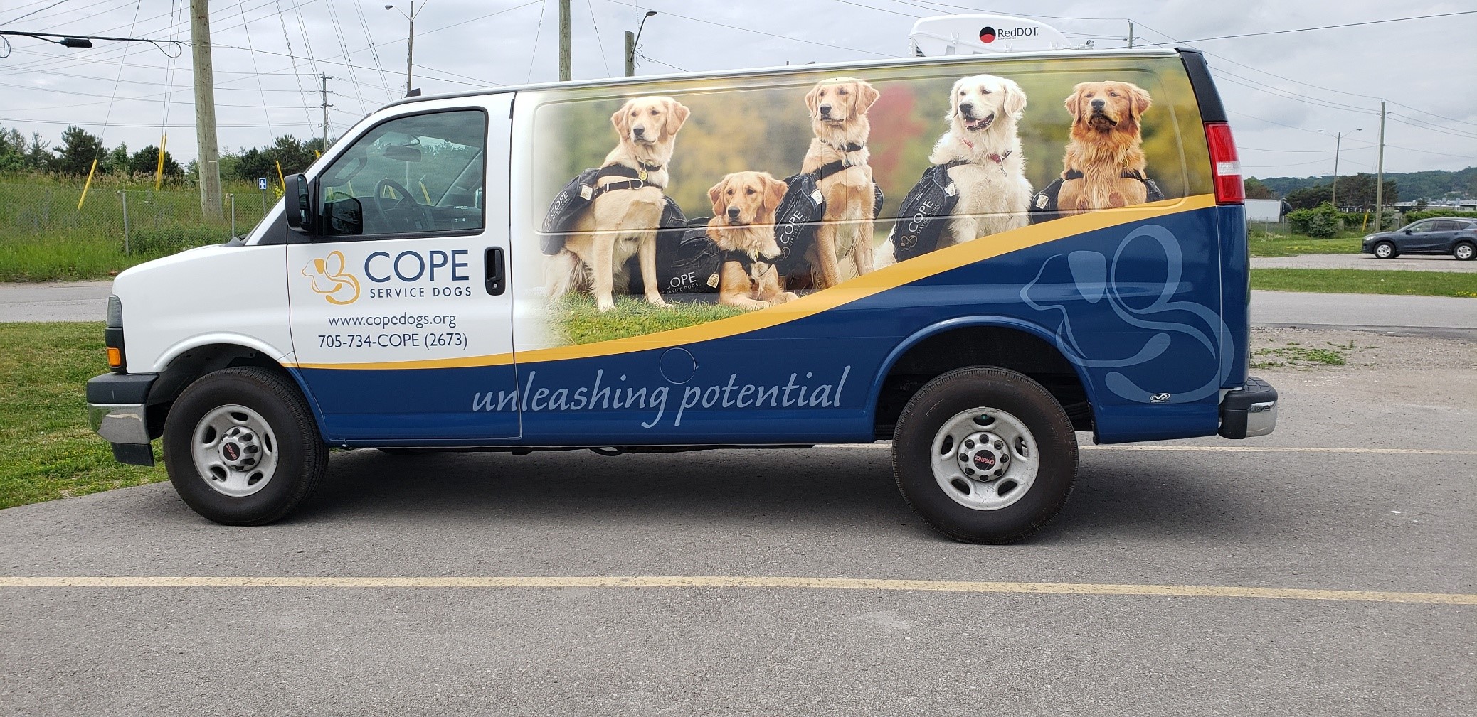 COPE Service Dogs' New Van - 2019 | COPE Service Dogs